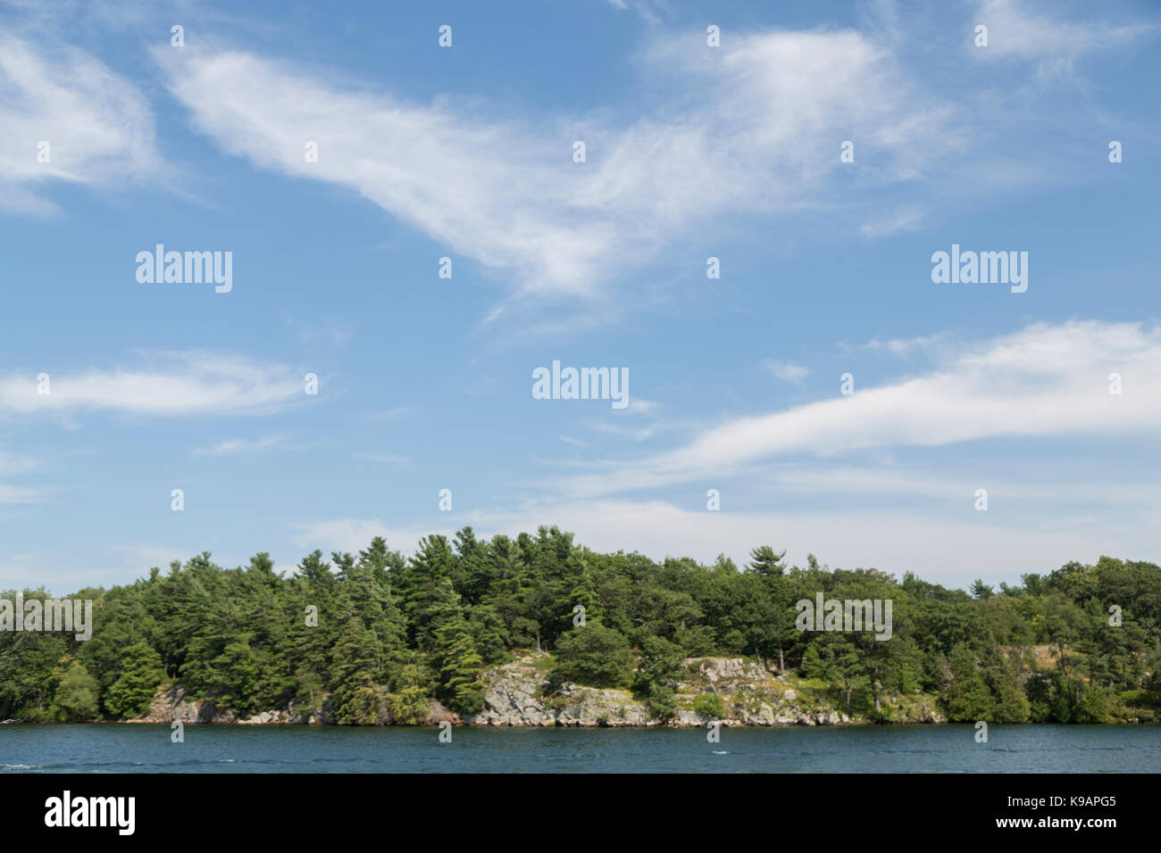Great blue sky over the mountain, Canada Stock Photo - Alamy