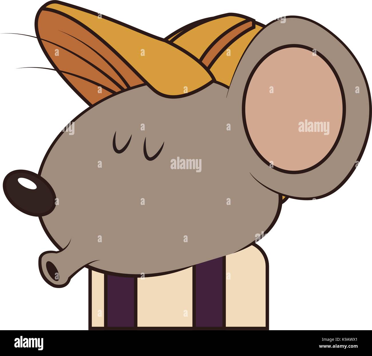 Cute mouse worker cartoon Stock Vector Image & Art - Alamy