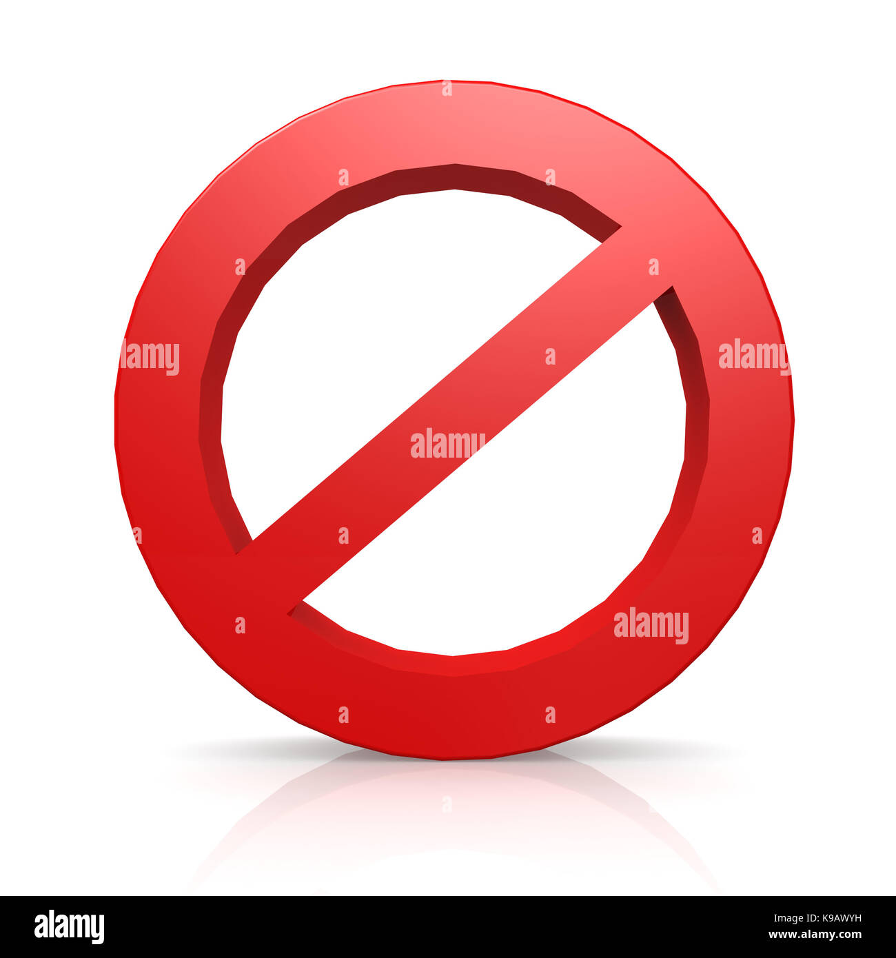 No entry sign Stock Photo - Alamy