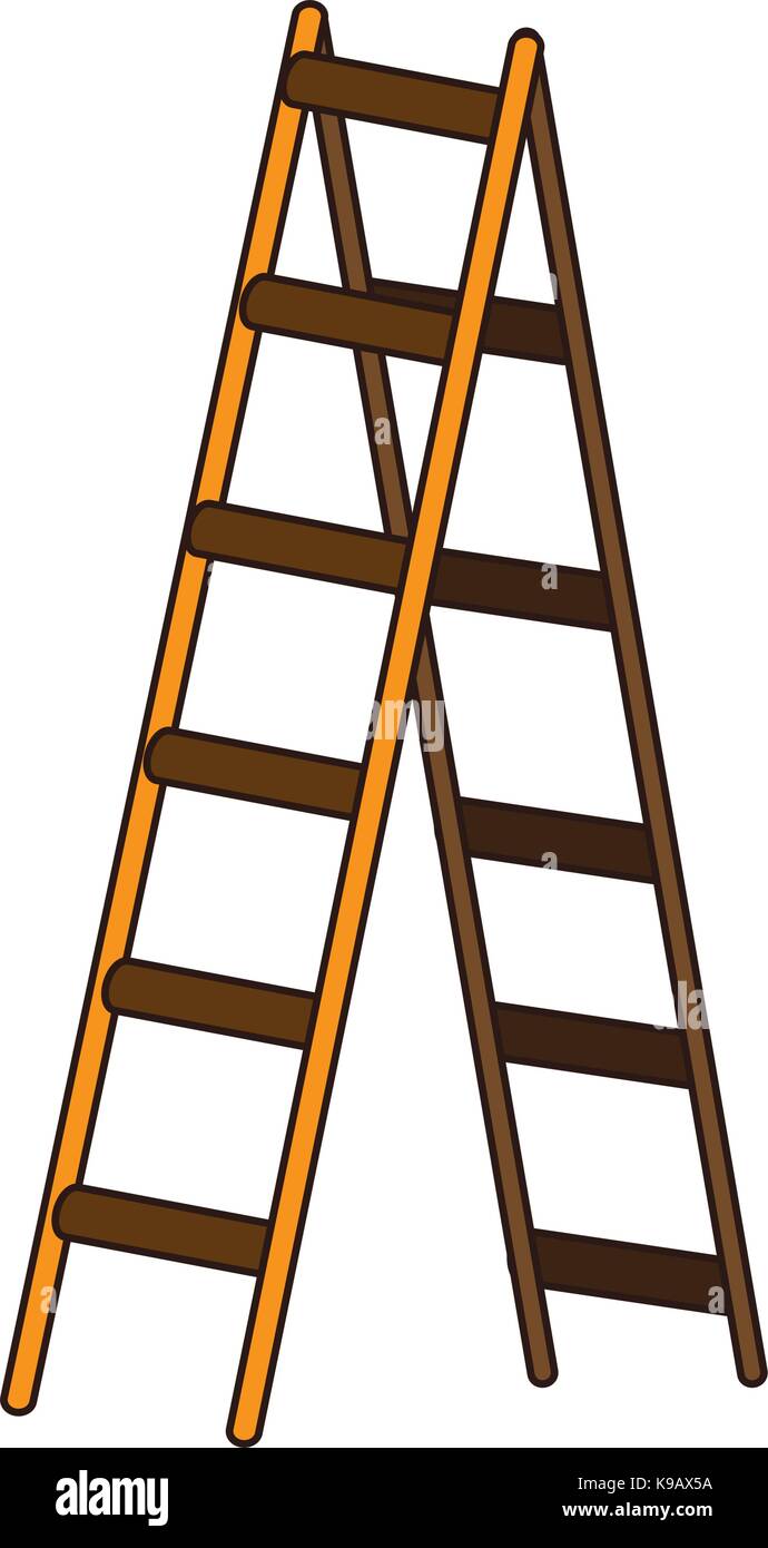 Step ladder tool Stock Vector Image & Art - Alamy