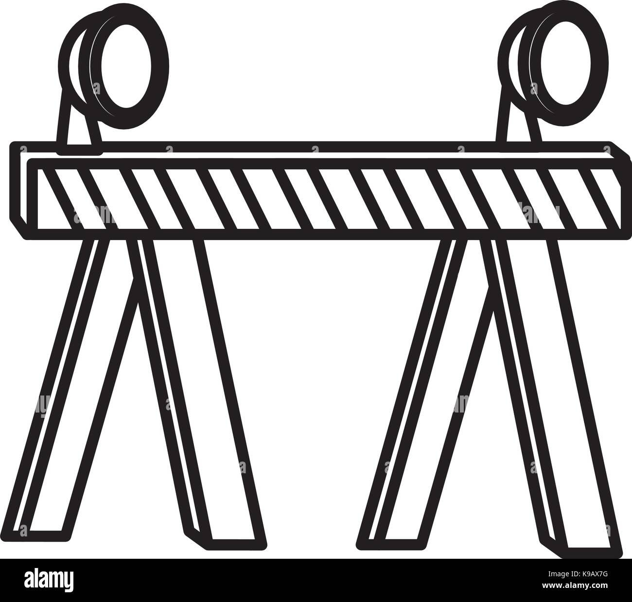 Construction barrier tool Stock Vector Image & Art - Alamy