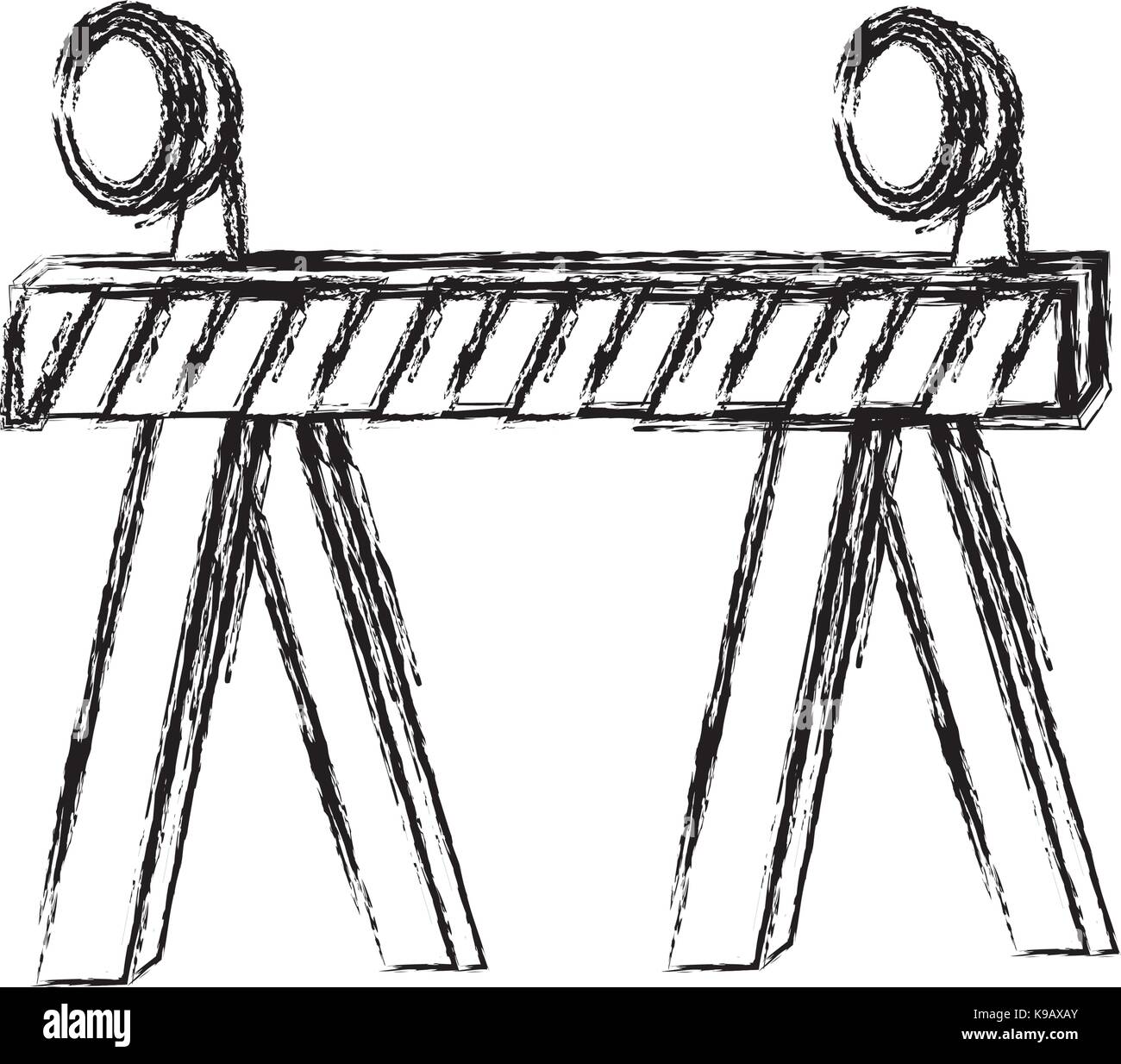 Construction barrier tool Stock Vector Image & Art - Alamy