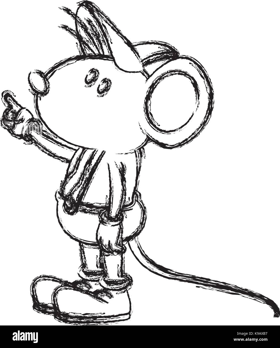 Cute mouse worker cartoon Stock Vector Image & Art - Alamy