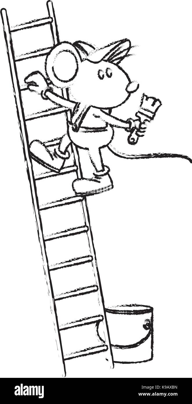 Cute mouse worker cartoon Stock Vector Image & Art - Alamy