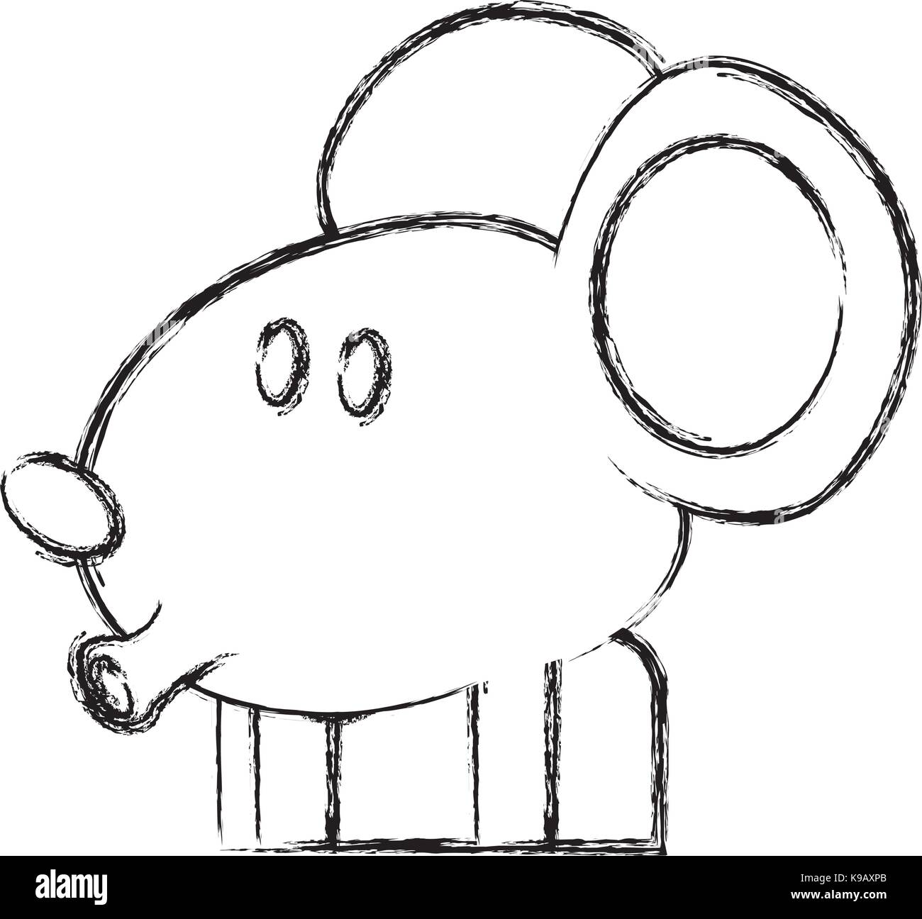 Cute mouse cartoon Stock Vector Image & Art - Alamy