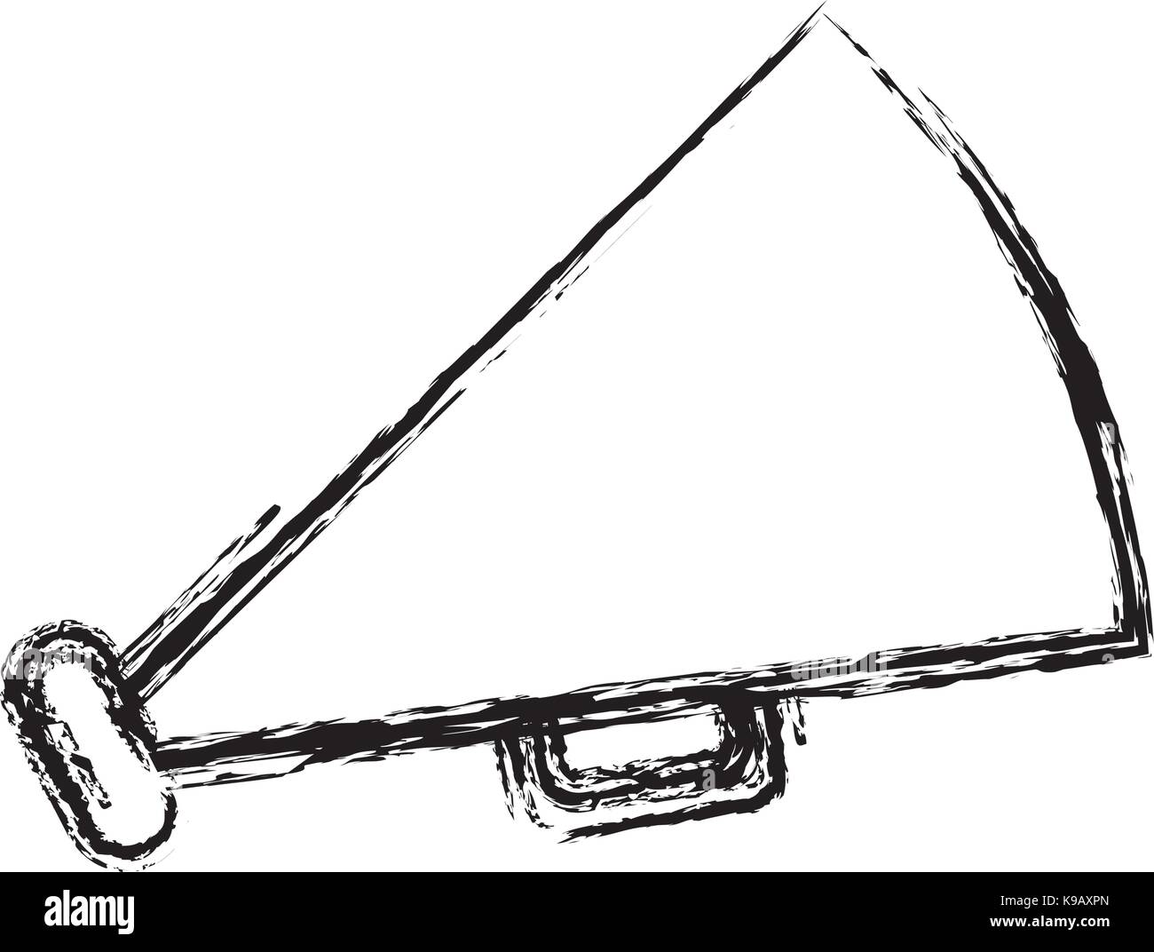 Old bullhorn symbol Stock Vector Image & Art - Alamy