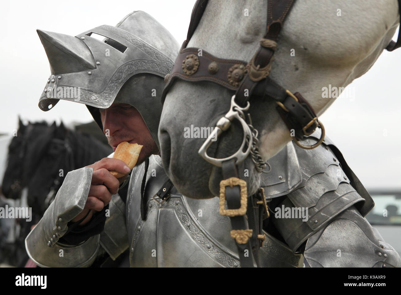 Czech armor costume hi-res stock photography and images - Alamy