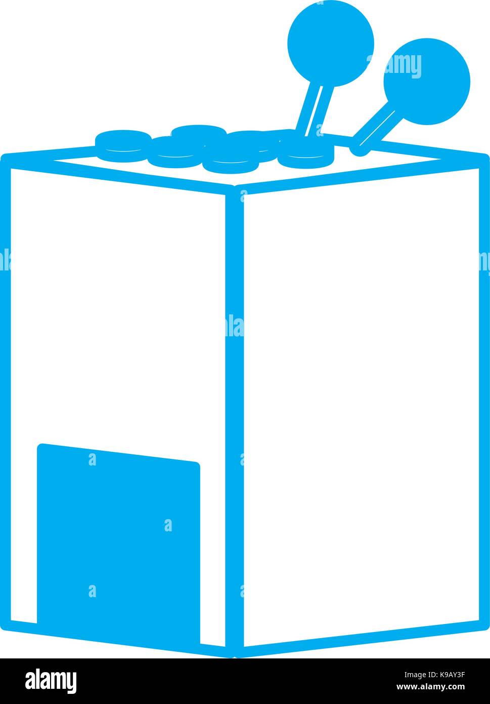 Crane controls machine Stock Vector Image & Art - Alamy