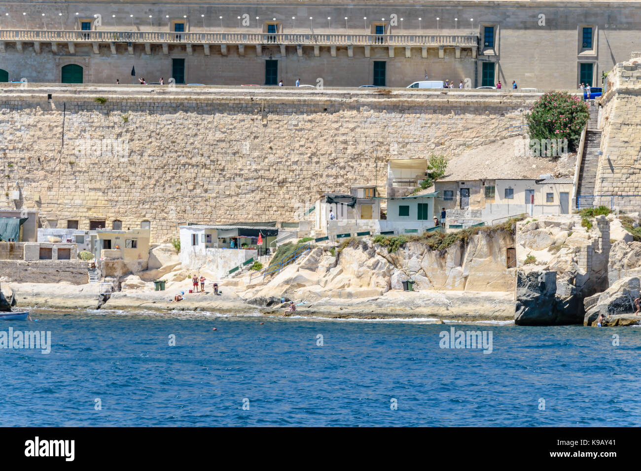 Malta valletta beach view hi-res stock photography and images - Alamy