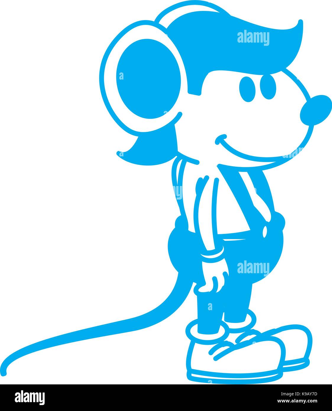 Cute mouse worker cartoon Stock Vector Image & Art - Alamy