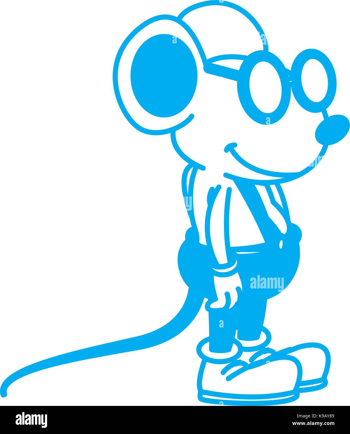 Cute mouse worker cartoon Stock Vector Image & Art - Alamy