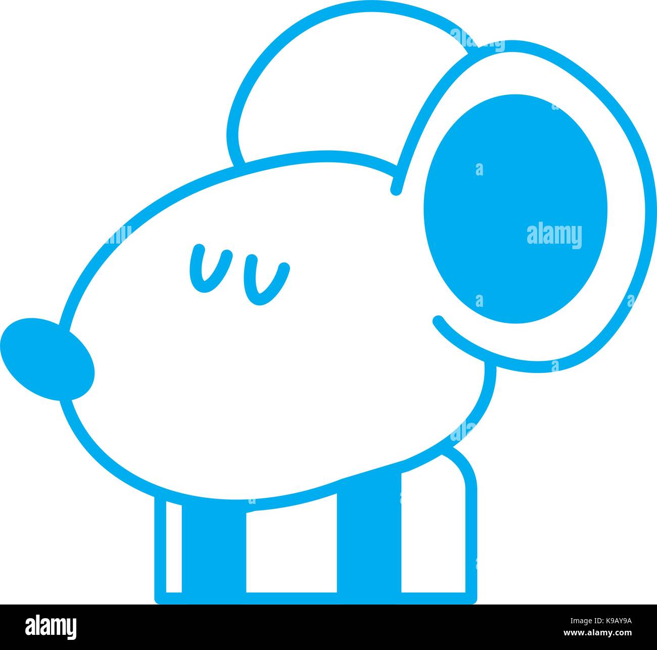 Cute mouse worker cartoon Stock Vector Image & Art - Alamy