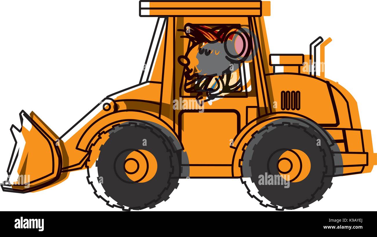 Cute mouse worker cartoon Stock Vector Image & Art - Alamy