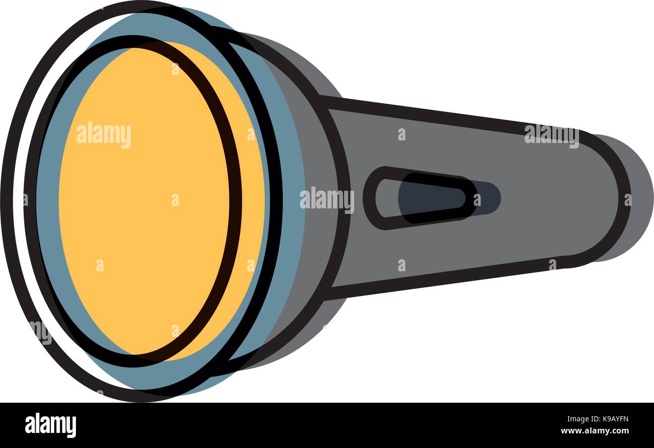 Flashlight cartoon isolated Stock Vector Image & Art - Alamy