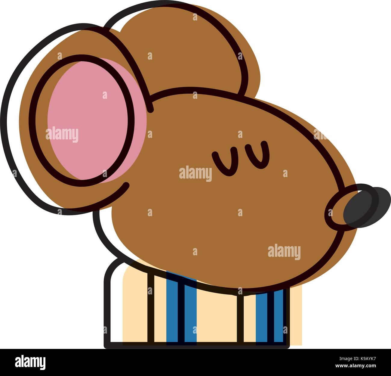 Cute mouse worker cartoon Stock Vector Image & Art - Alamy