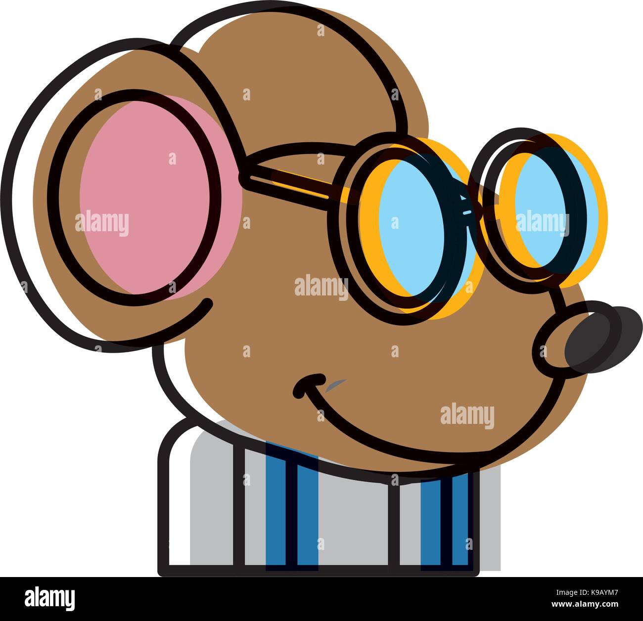 Cute mouse worker cartoon Stock Vector Image & Art - Alamy
