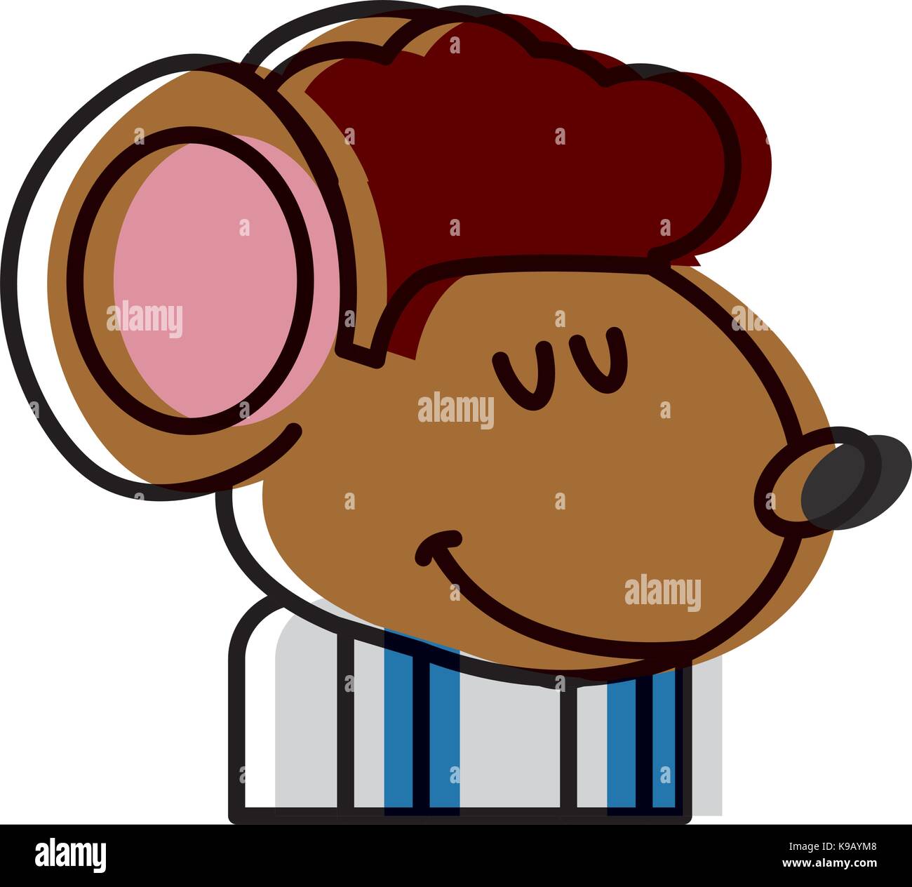 Cute mouse worker cartoon Stock Vector Image & Art - Alamy