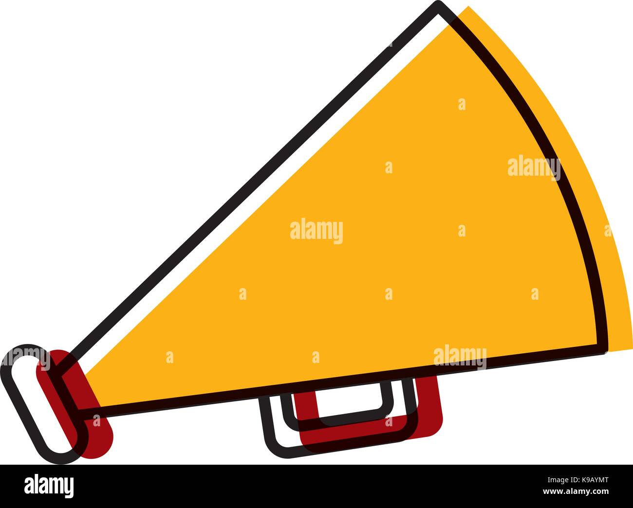 Old bullhorn symbol Stock Vector Image & Art - Alamy