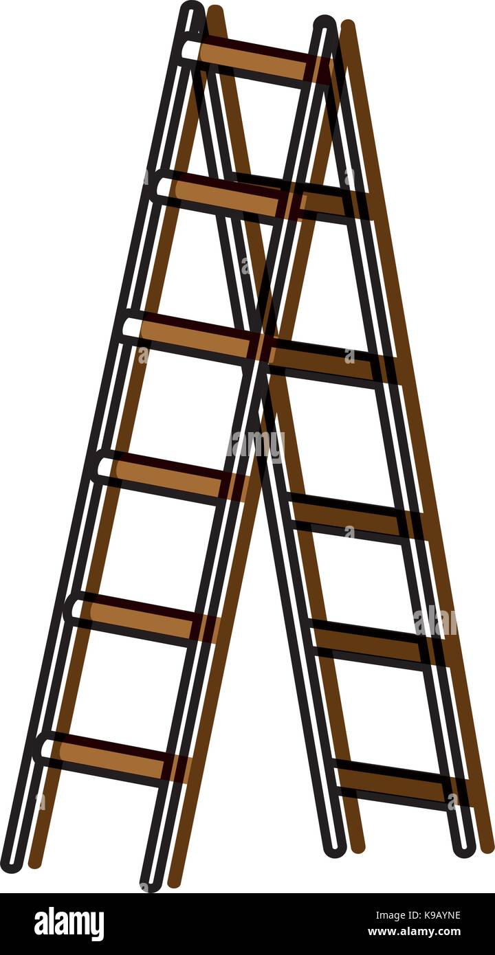 Step ladder tool Stock Vector Image & Art - Alamy