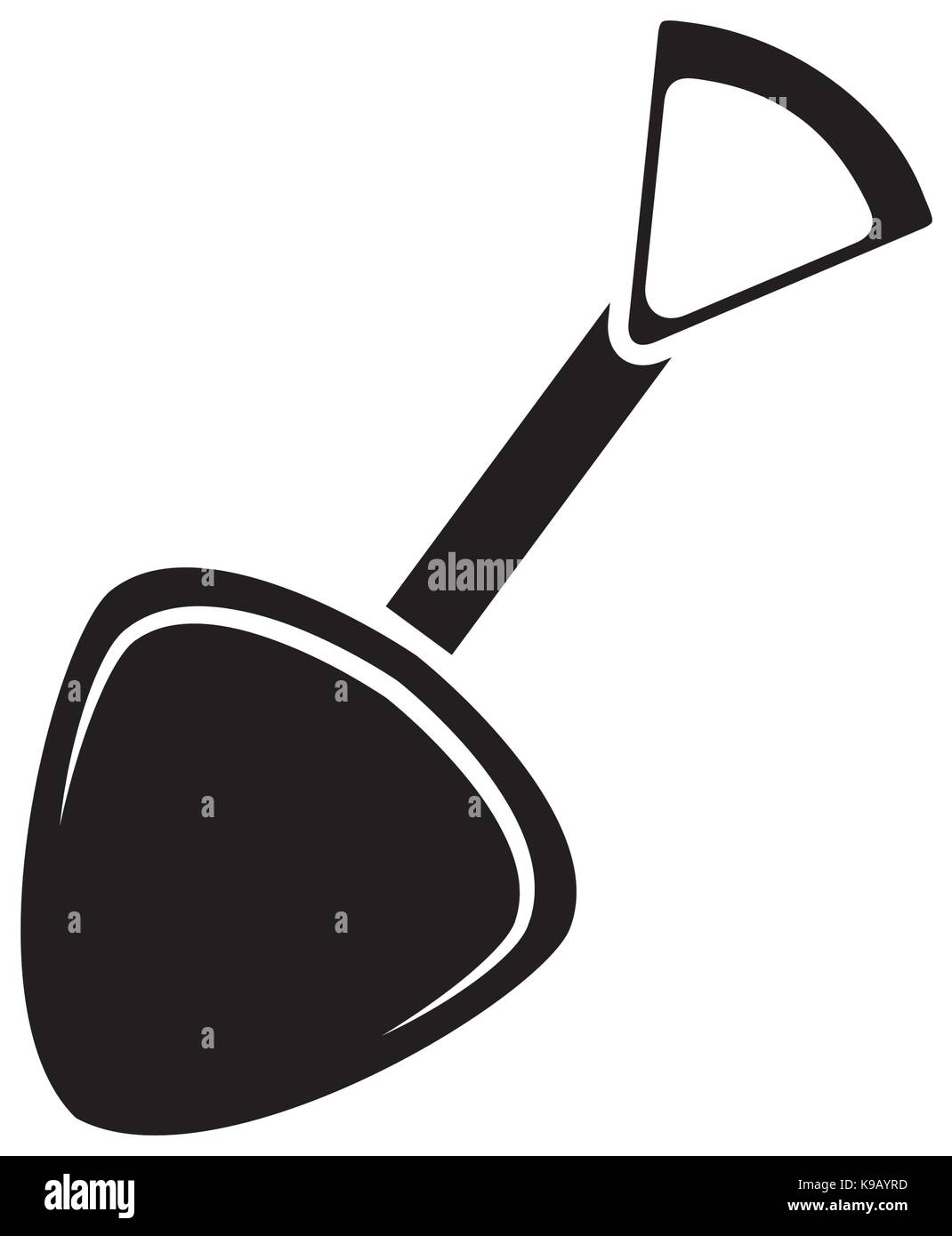 Shovel construction tool Stock Vector Image & Art - Alamy
