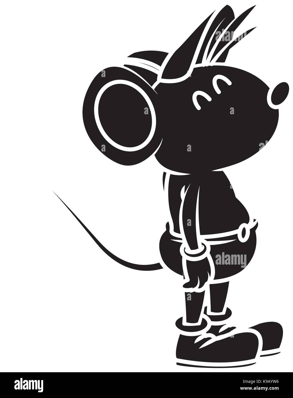 Cute mouse worker cartoon Stock Vector Image & Art - Alamy