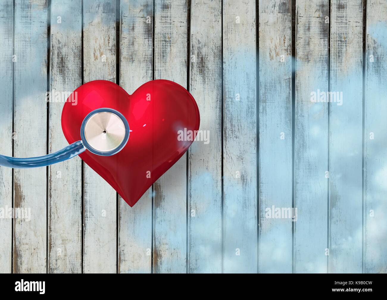 Digital animation stethoscope on laptop hi-res stock photography and ...