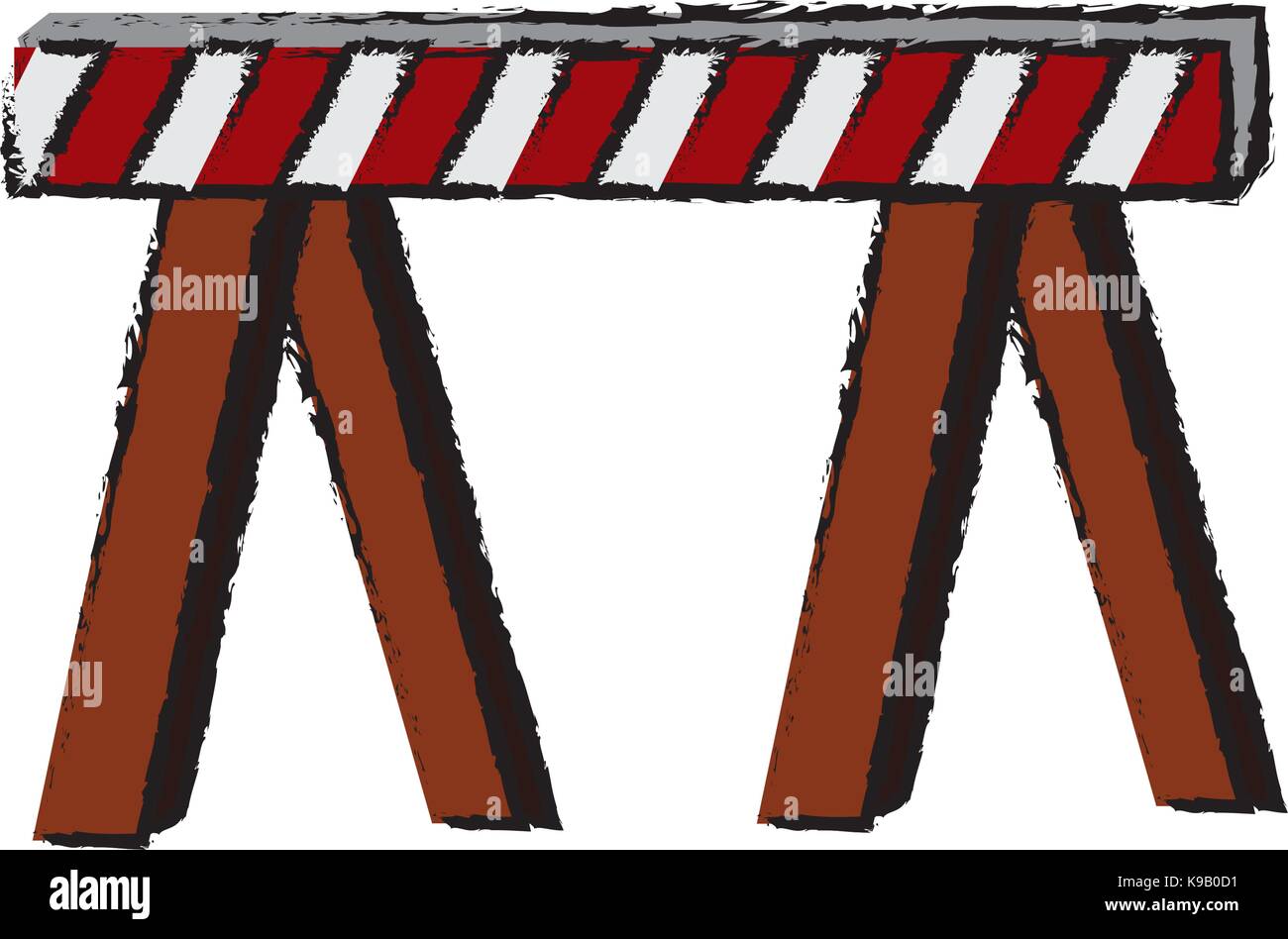 Construction barrier tool Stock Vector Image & Art - Alamy
