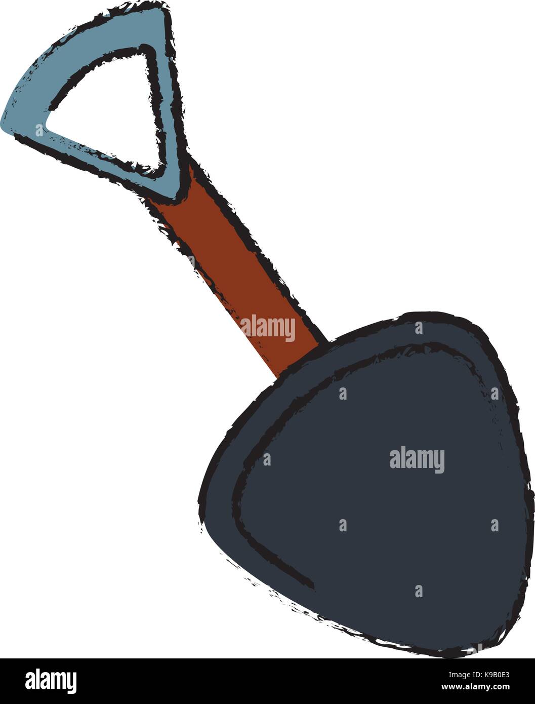 Shovel construction tool Stock Vector Image & Art - Alamy