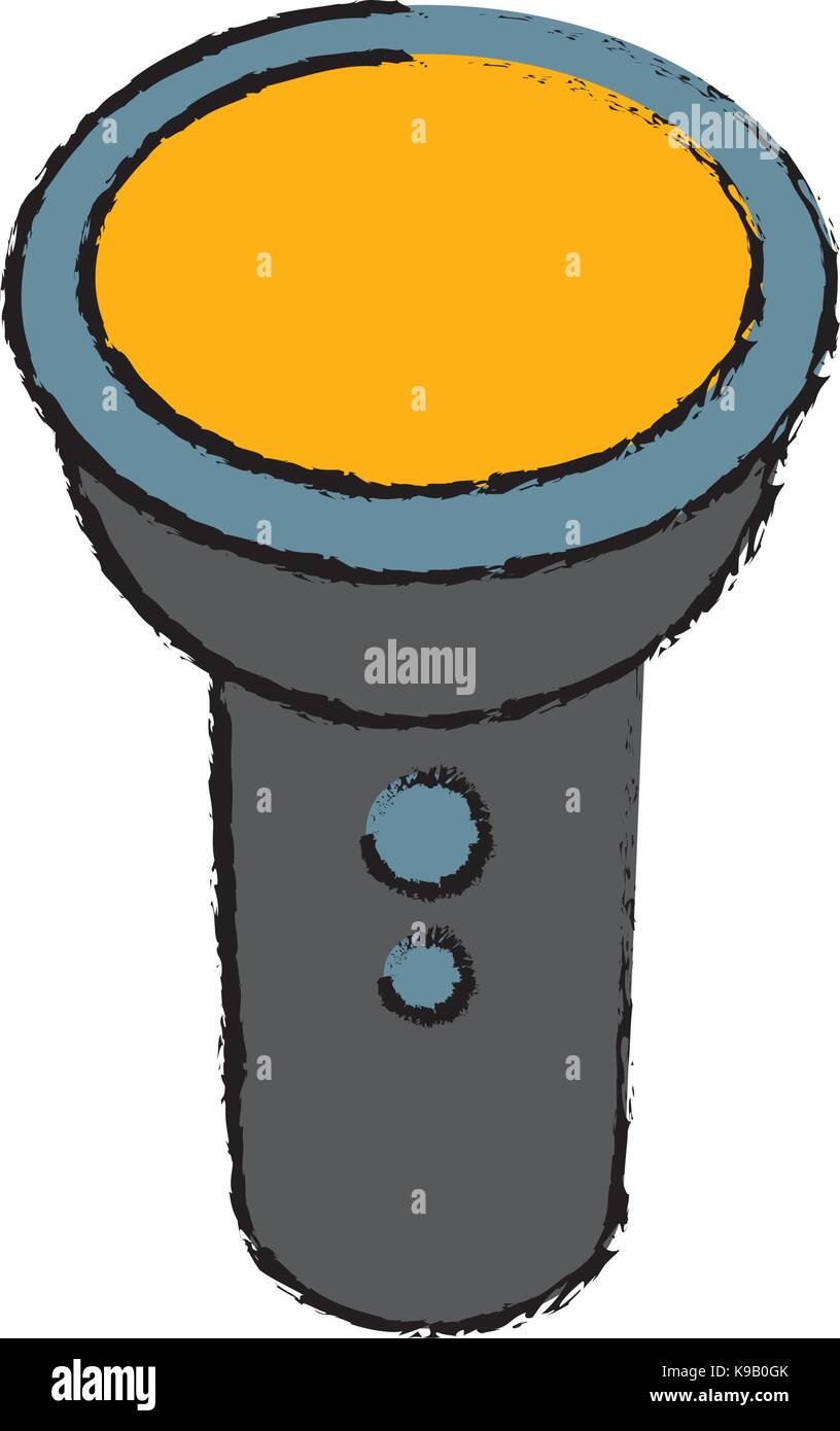 Flashlight cartoon isolated Stock Vector Image & Art - Alamy