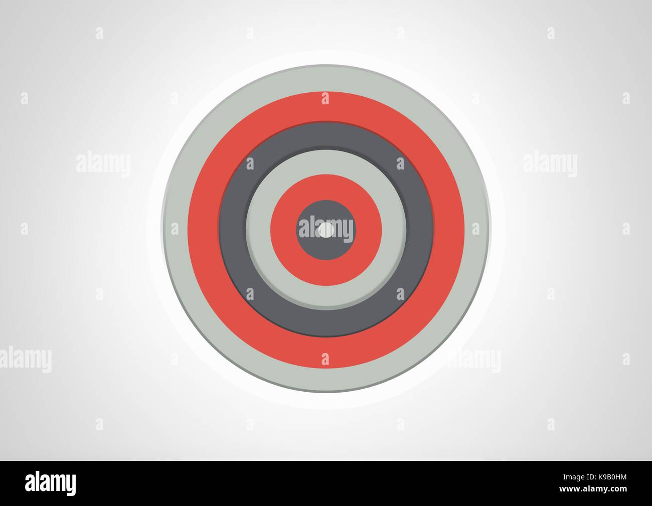 Digital composite of Target on white background Stock Photo - Alamy