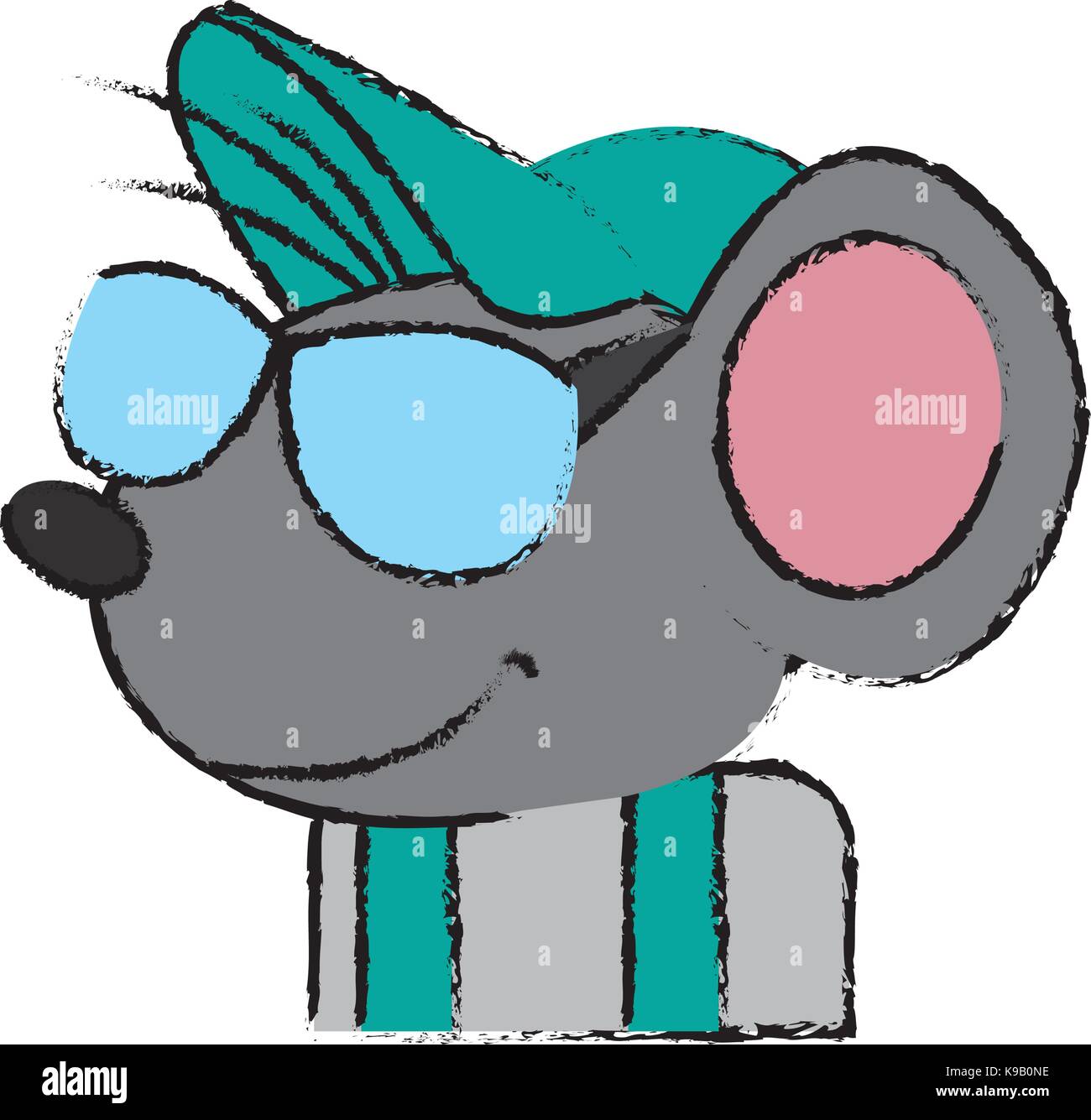 Cute mouse worker cartoon Stock Vector Image & Art - Alamy