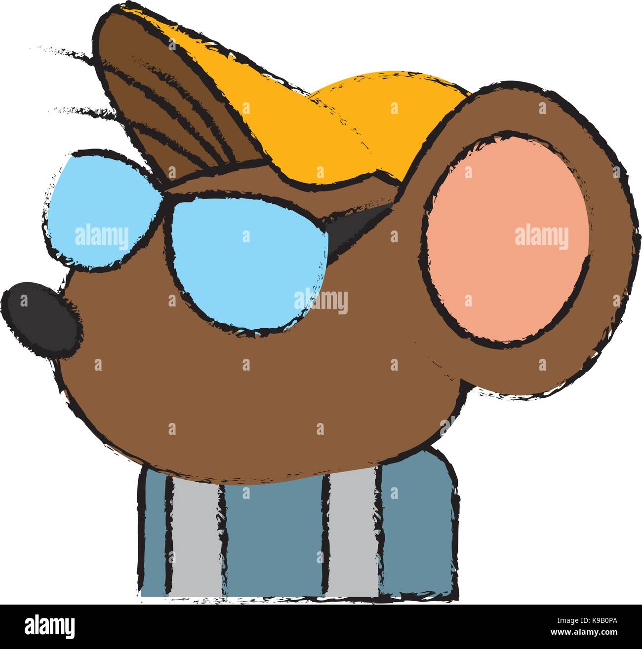 Cute mouse worker cartoon Stock Vector Image & Art - Alamy