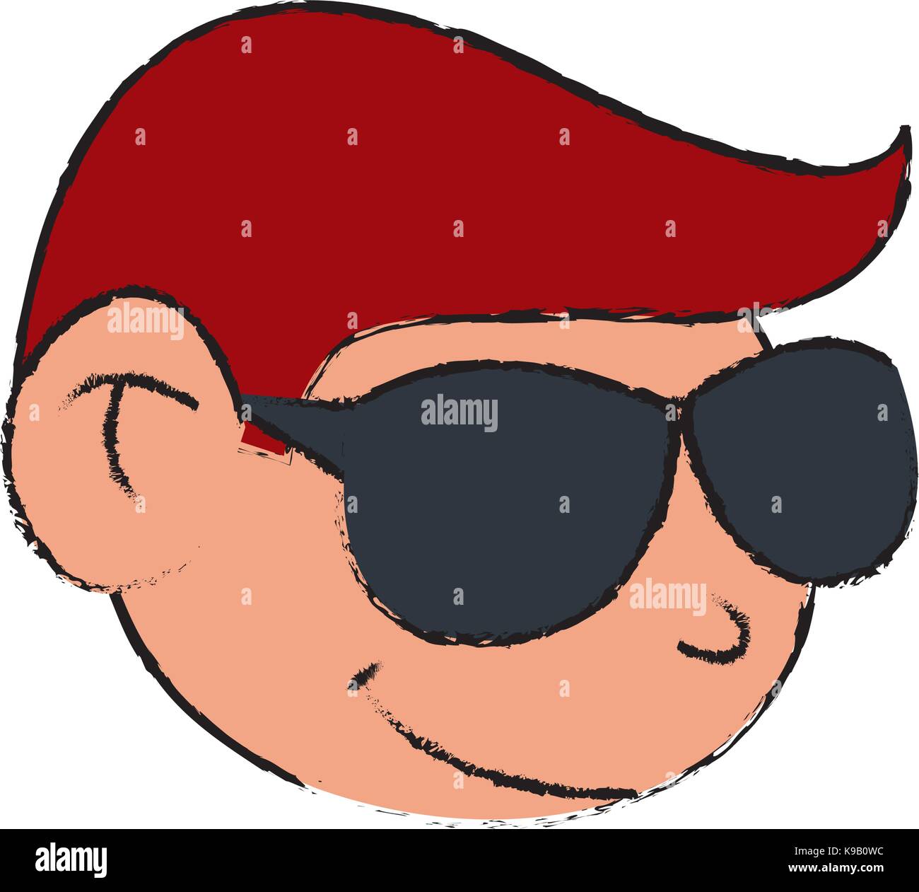 Cool guy cartoon Stock Vector Image & Art - Alamy