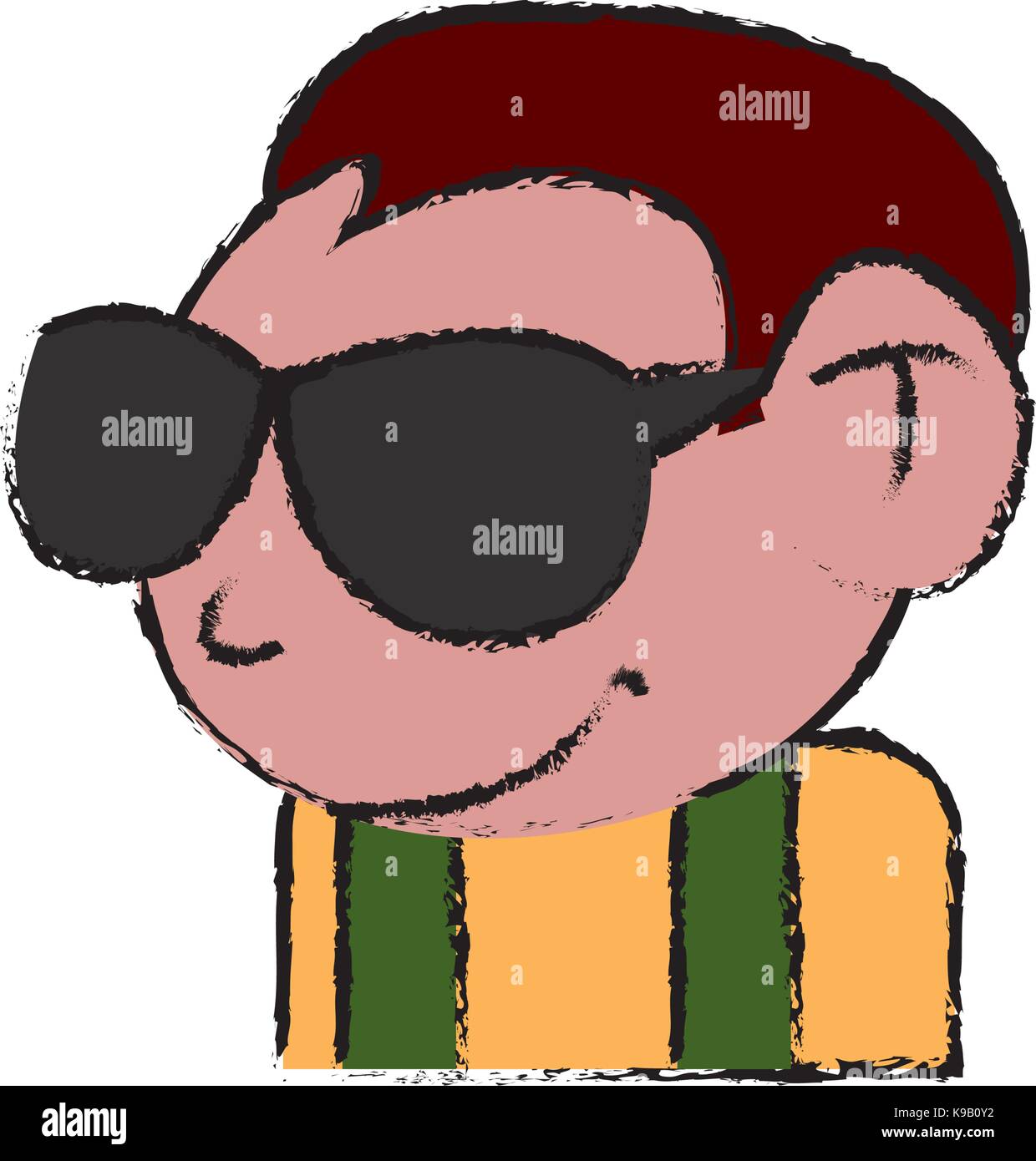 Cool guy cartoon Stock Vector Image & Art - Alamy