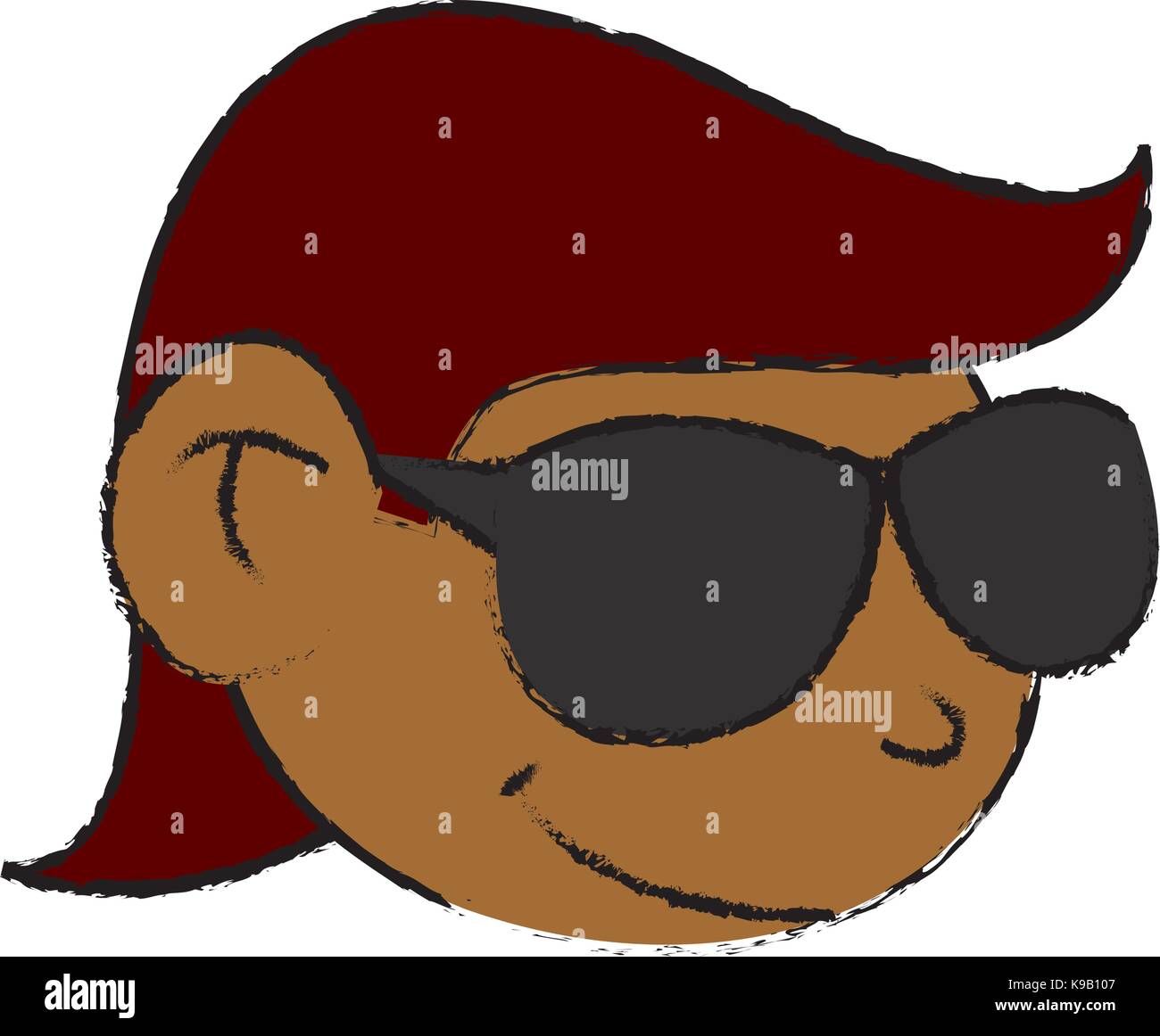 Cool guy cartoon Stock Vector Image & Art - Alamy
