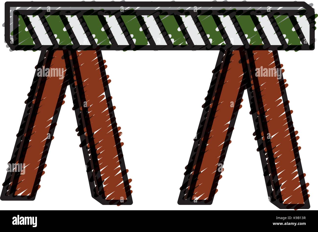 Construction barrier tool Stock Vector Image & Art - Alamy