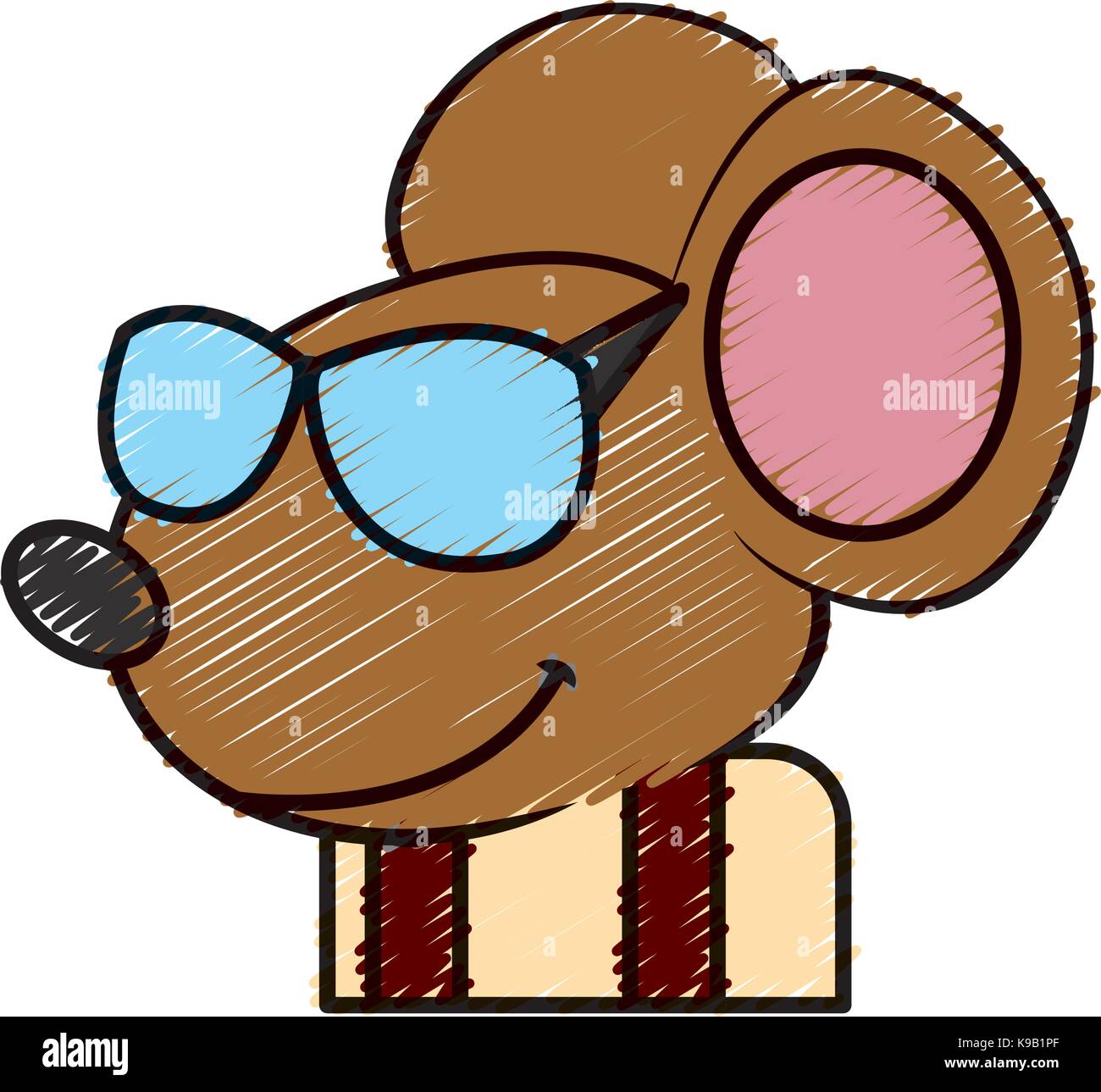 Cute mouse cartoon Stock Vector Image & Art - Alamy