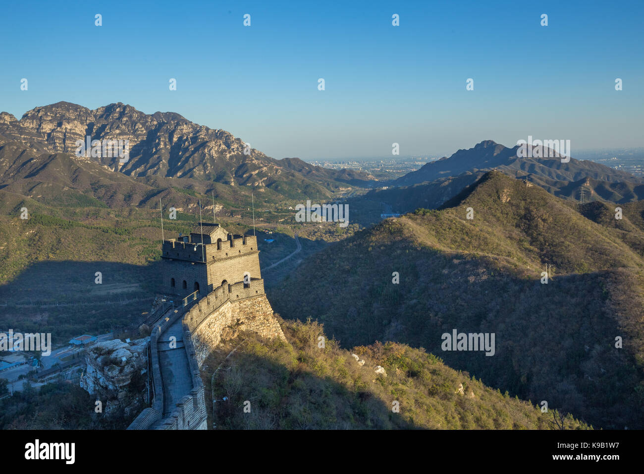 China, Pekin, China wall, sunset, history. 2016 Stock Photo - Alamy