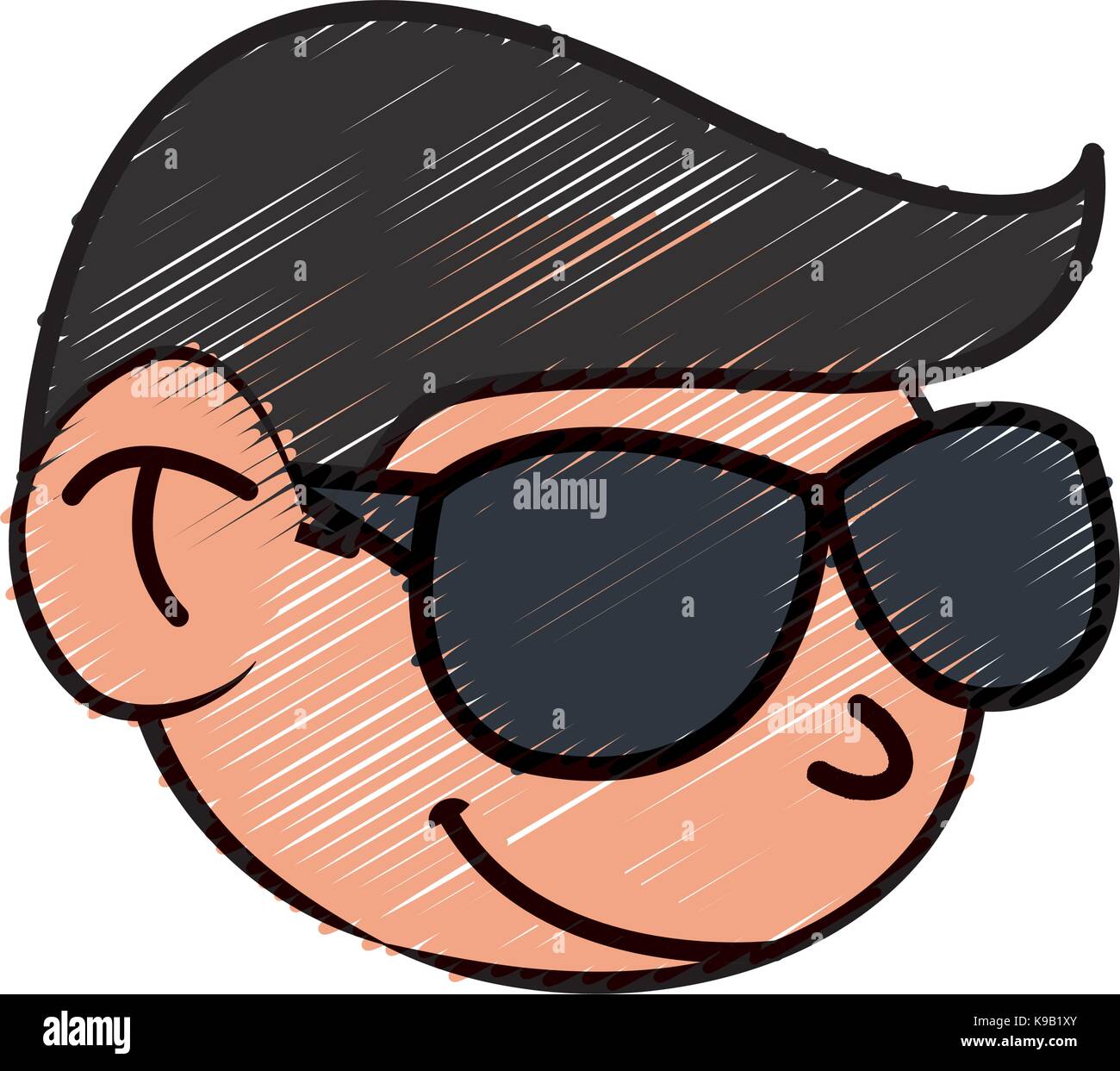 Cool guy cartoon Stock Vector Image & Art - Alamy
