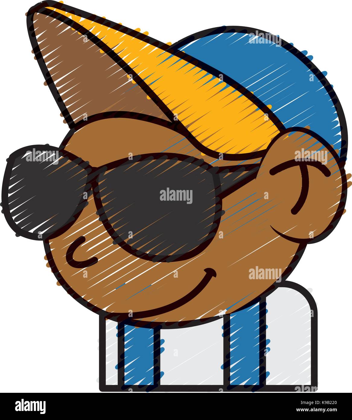 Cool guy cartoon Stock Vector Image & Art - Alamy