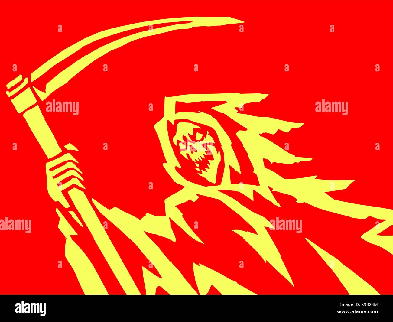 Hell rot Stock Vector Images - Alamy