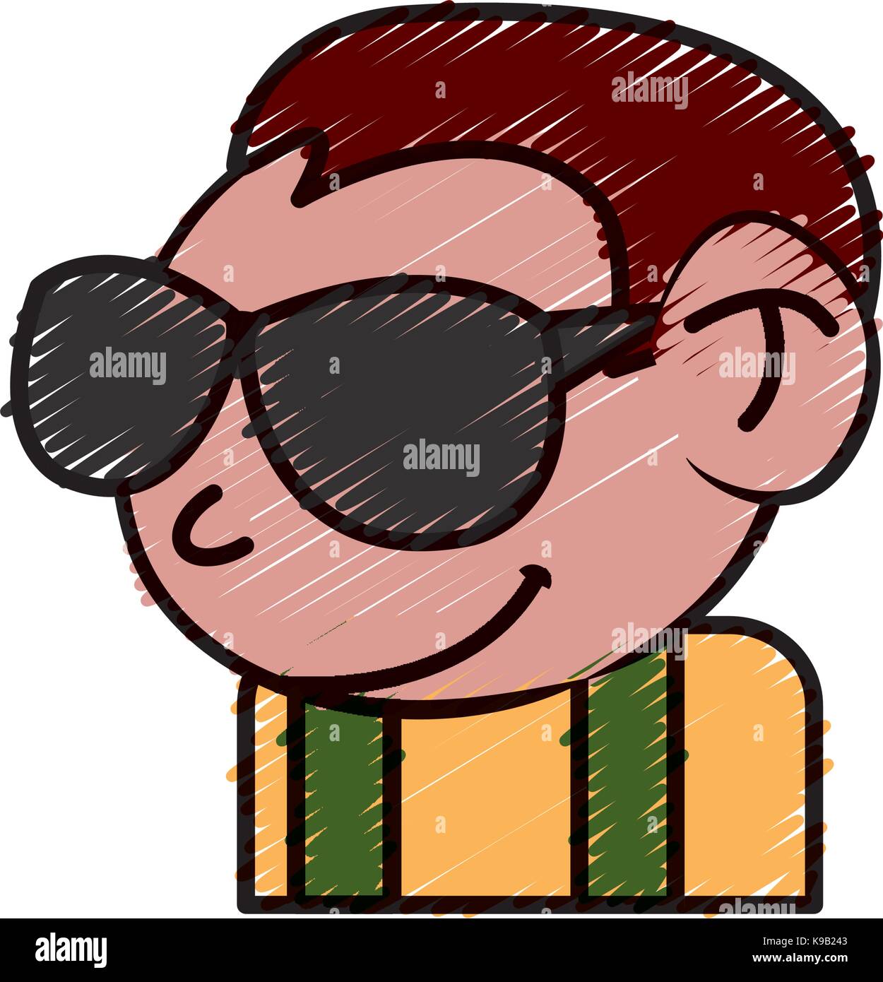 Cool guy cartoon Stock Vector Image & Art - Alamy