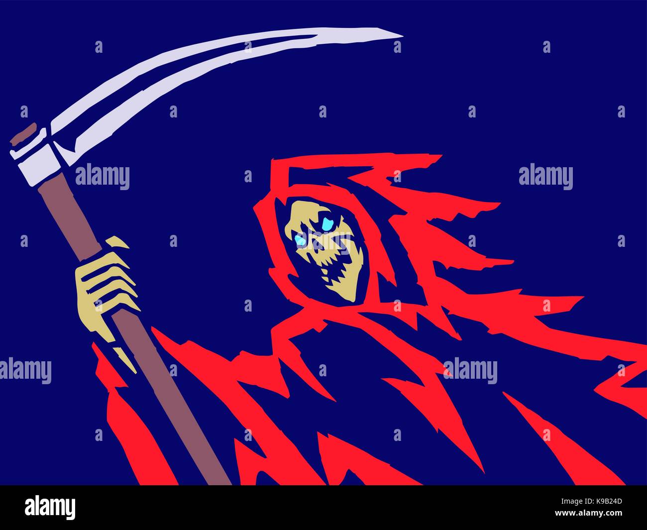 Hell rot Stock Vector Images - Alamy