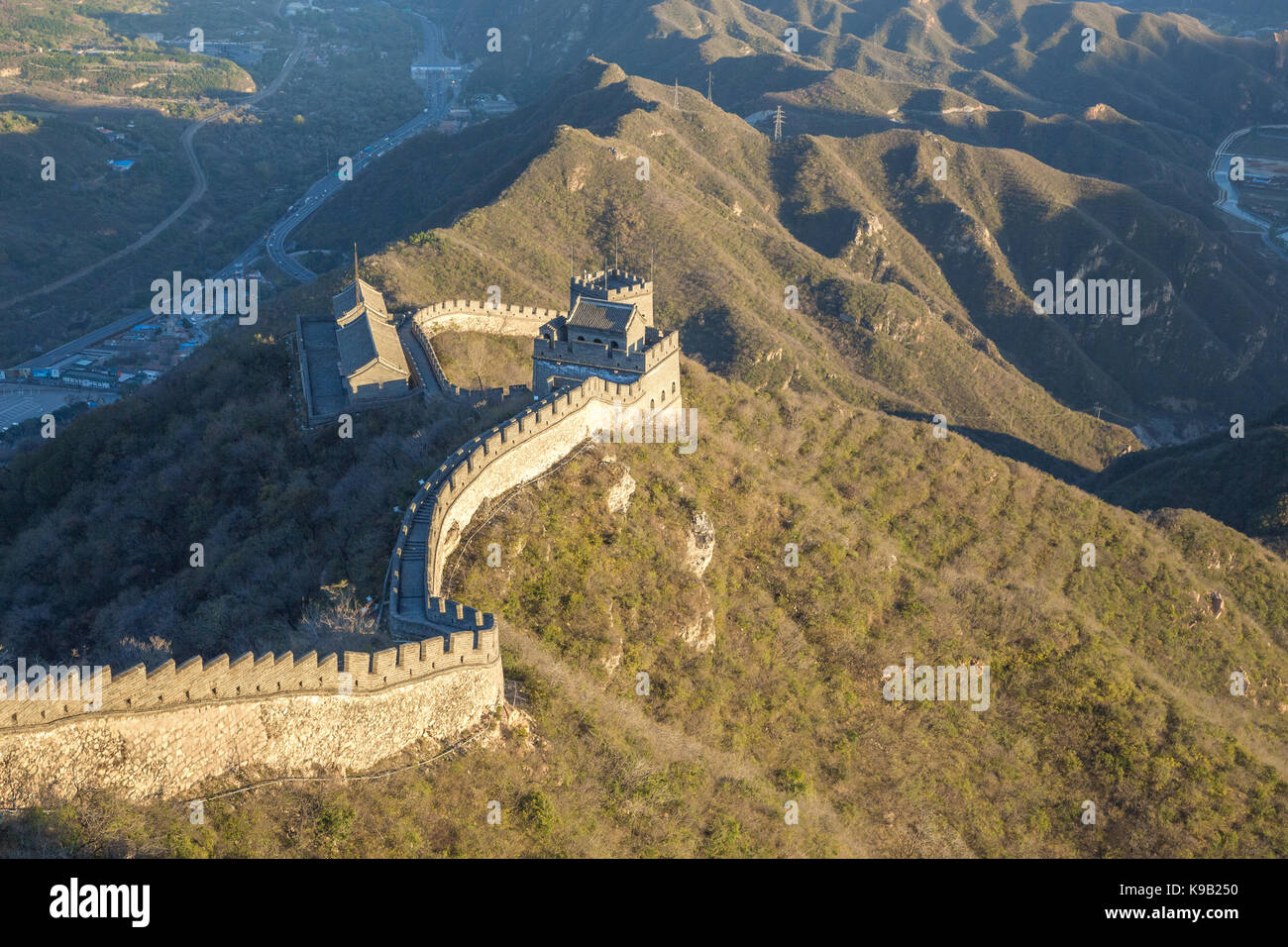 China, Pekin, China wall, sunset, history. 2016 Stock Photo - Alamy