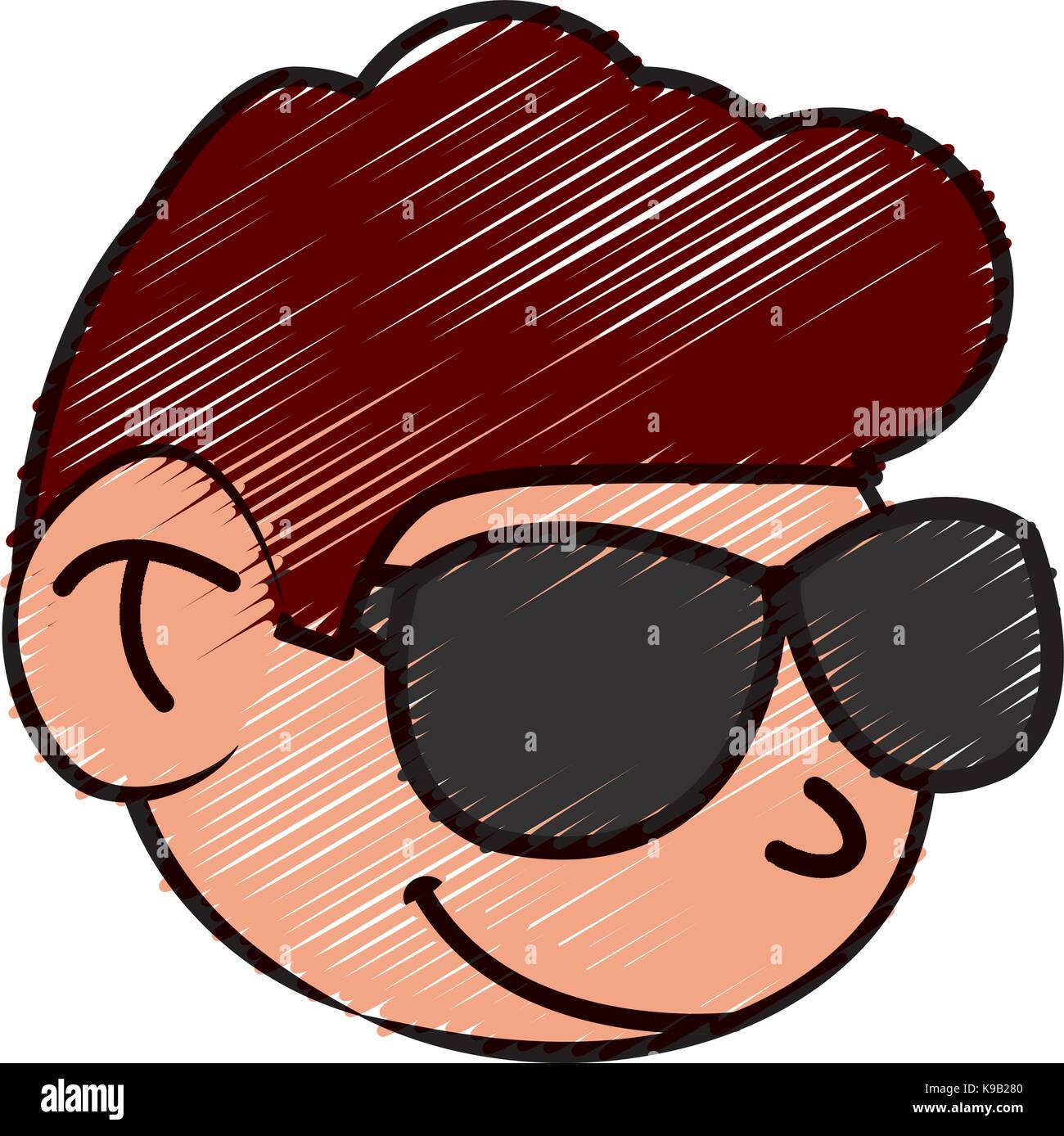 Cool guy cartoon Stock Vector Image & Art - Alamy