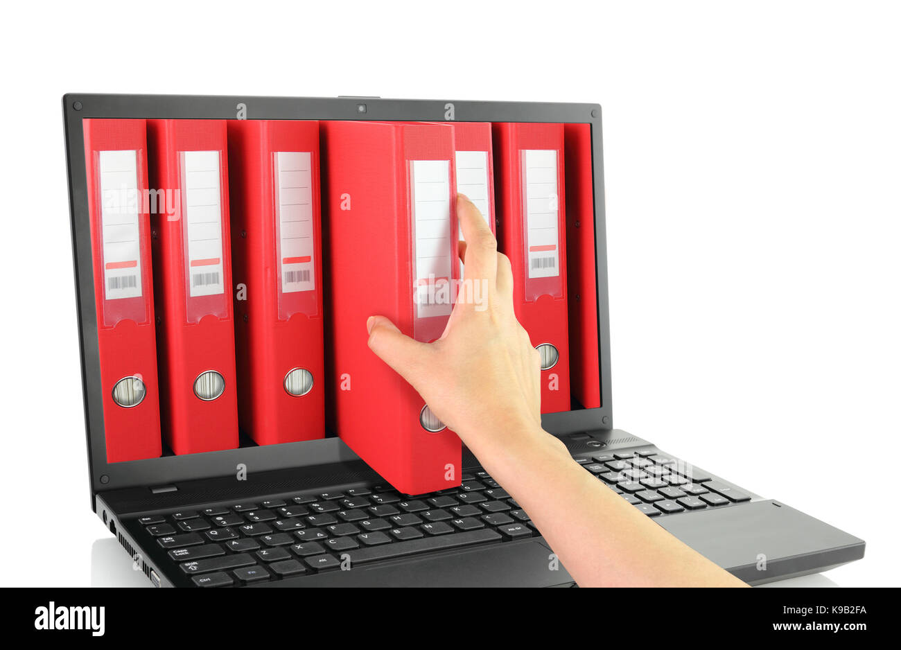 Binders library hi-res stock photography and images - Alamy