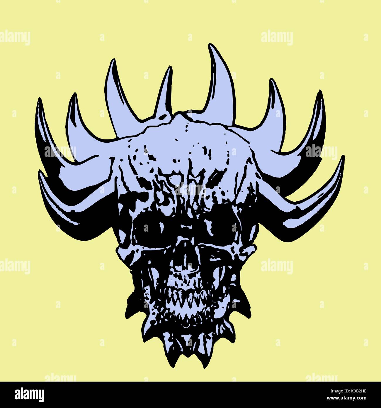 Demon Stock Vector Images - Alamy