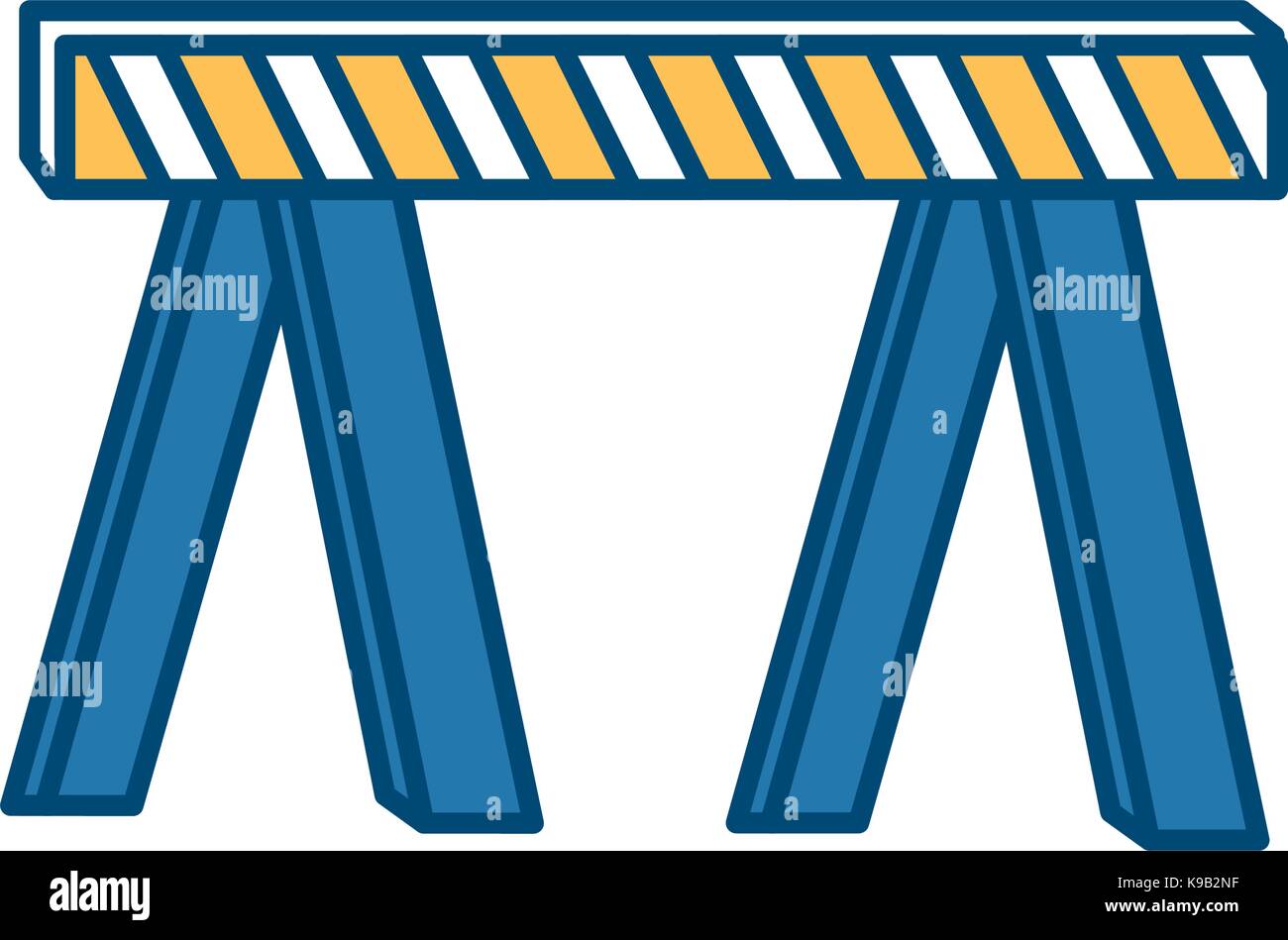 Construction barrier tool Stock Vector Image & Art - Alamy