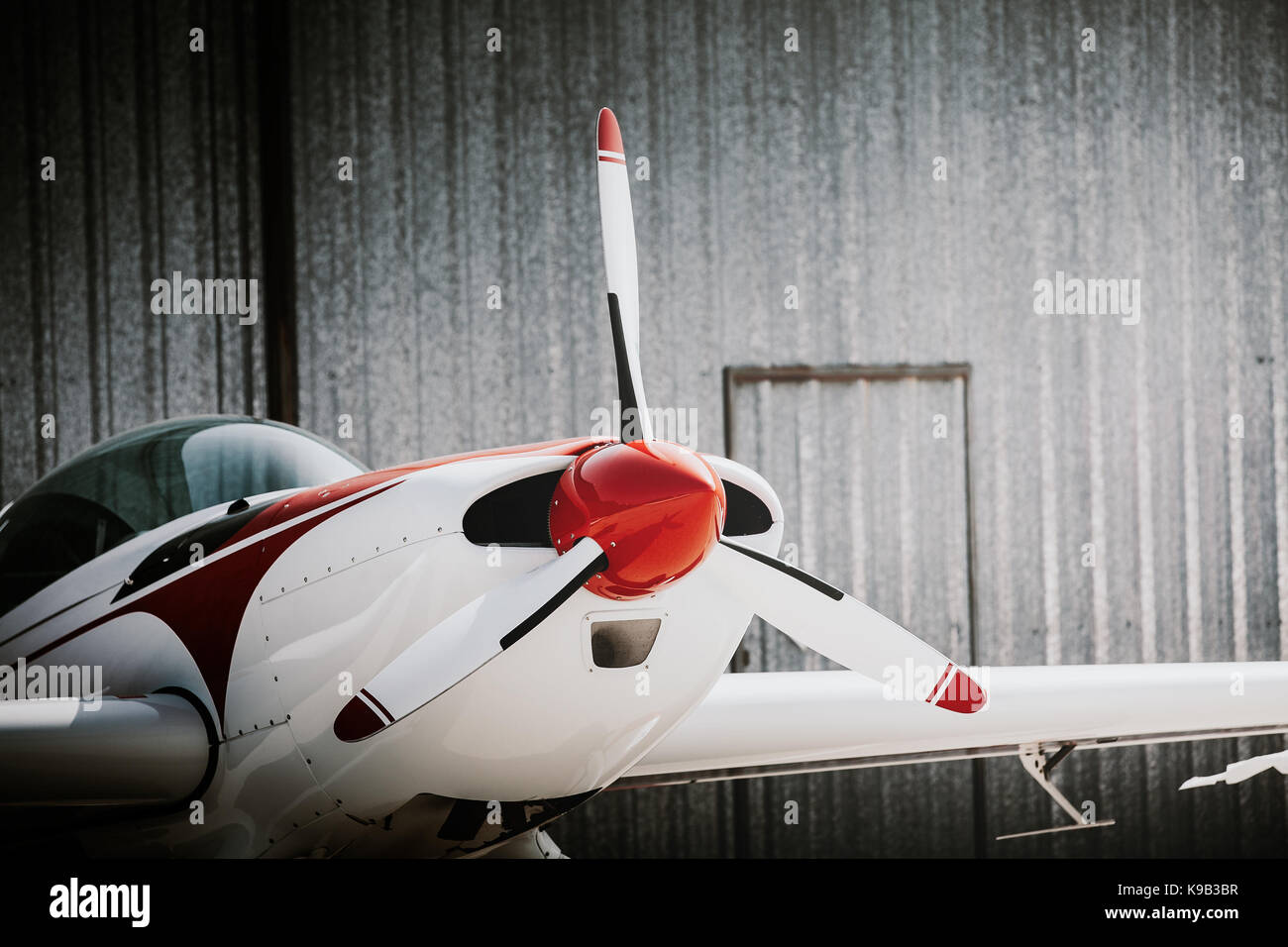 Cockpit Detail Cockpit Small Aircraft High Resolution Stock Photography ...