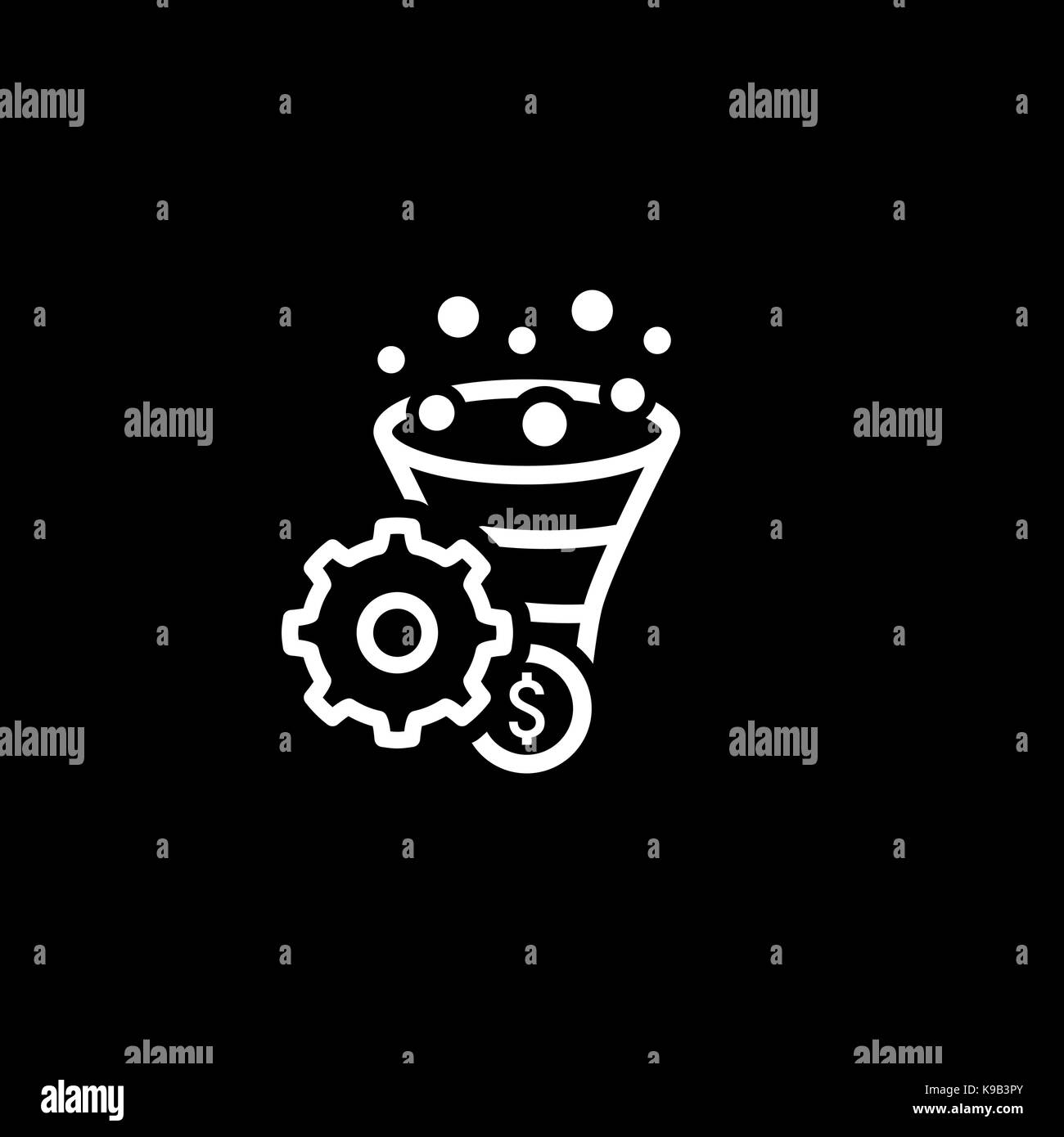 Conversion Rate Optimisation Icon. Business Concept. Isolated ...